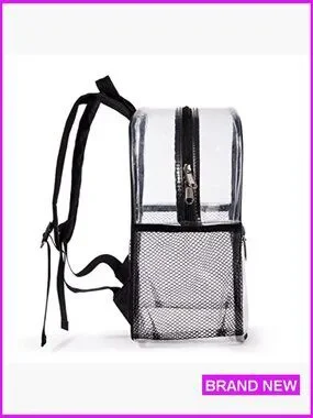 Bags | Clear Mini Backpack Stadium Approved Heavy Duty Pvc Travel ...